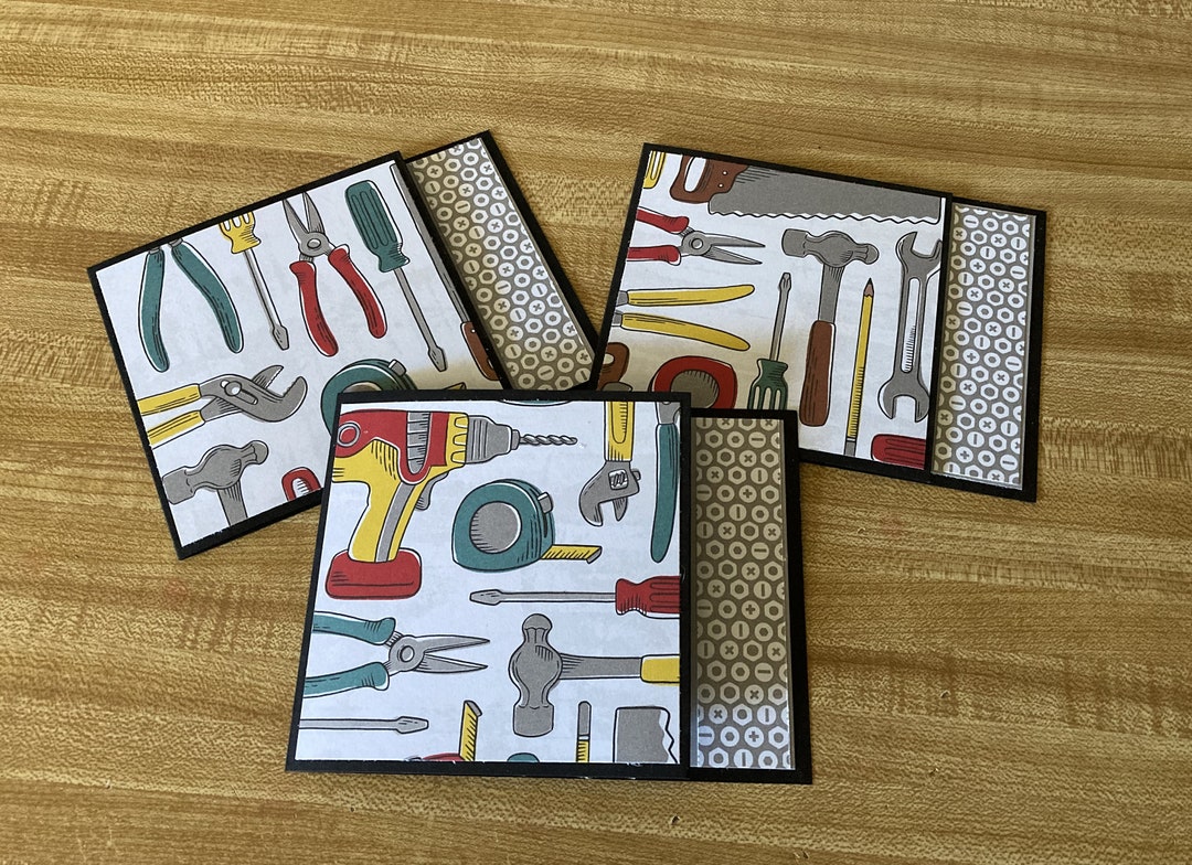 Gift Card Holder for Him, Tools Gift Card Holder Handmade Gift Card ...