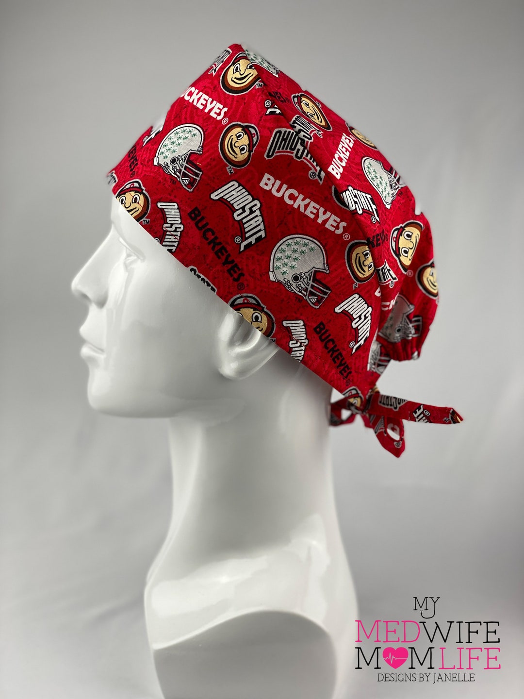 The Ohio State University Buckeyes Scrub Hat - Etsy