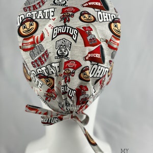 The Ohio State University Buckeyes Scrub Hat - Etsy