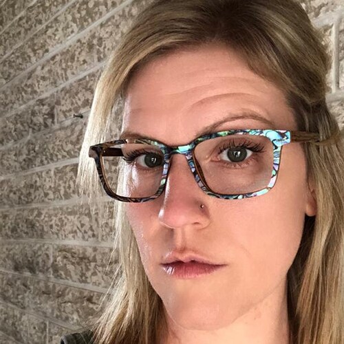 Abalone Prescription Glasses Seashell Square Sunglasses Etsy