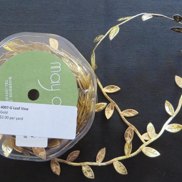 Gold Leaf Trim - Etsy