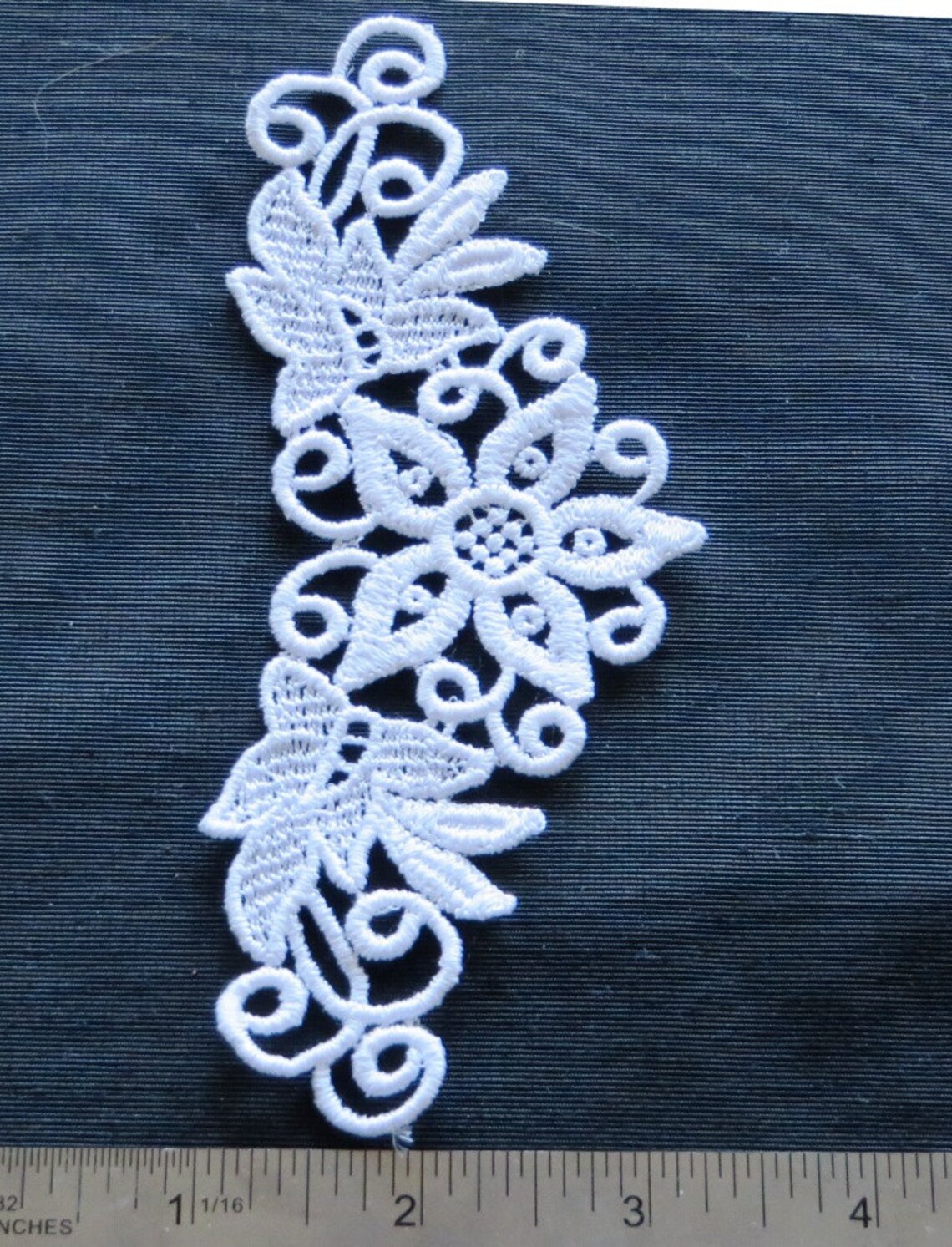 Star Flower Spray Applique Venise Lace 6031 - Etsy