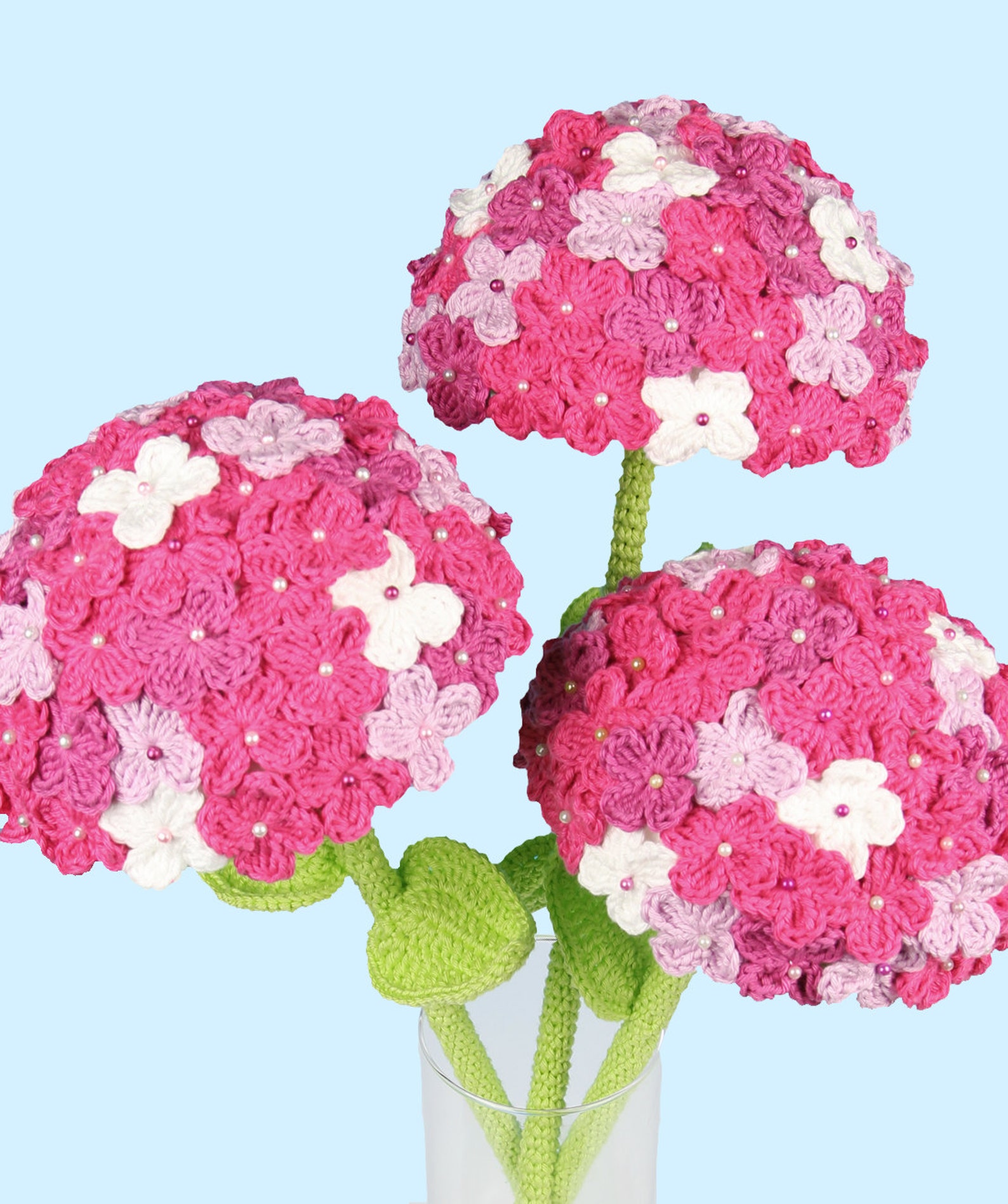 Crochet Pattern Hydrangea - INSTANT DOWNLOAD - Etsy