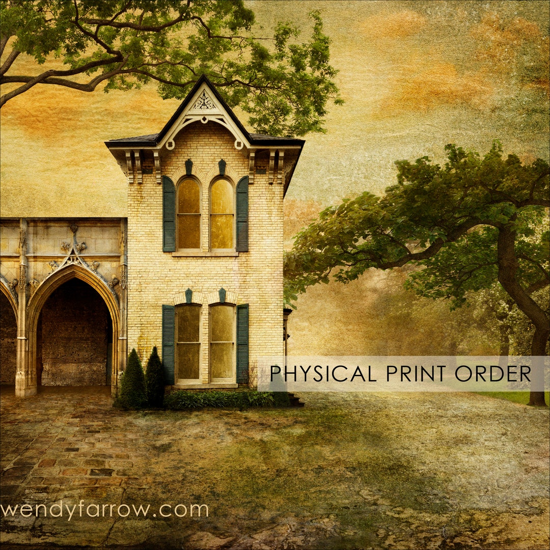 Victorian and Gothic Architecture Print Limited Edition 'been Here ...