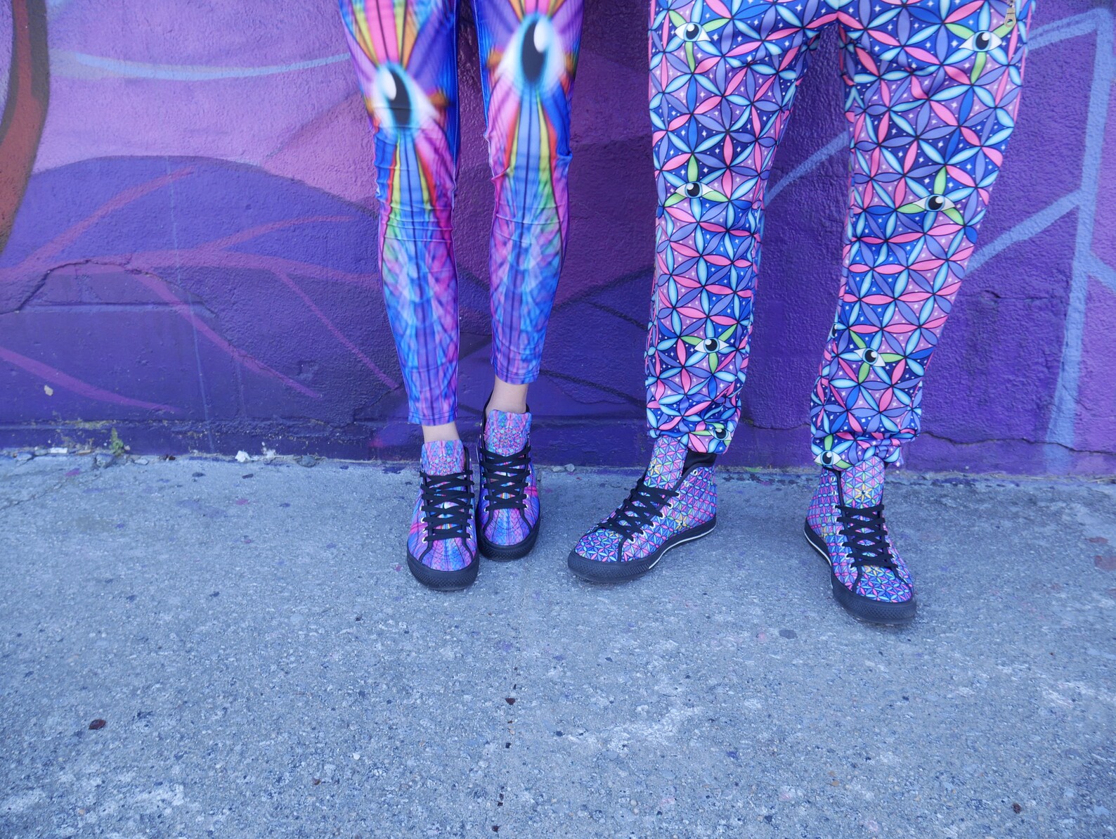 Sacred Geometry Third Eye Flower of Life Psychedelic Rave - Etsy