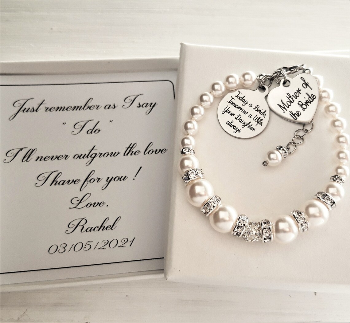 Mother of the Bride Wedding Gift From Her Daughter, Today a Bride ...