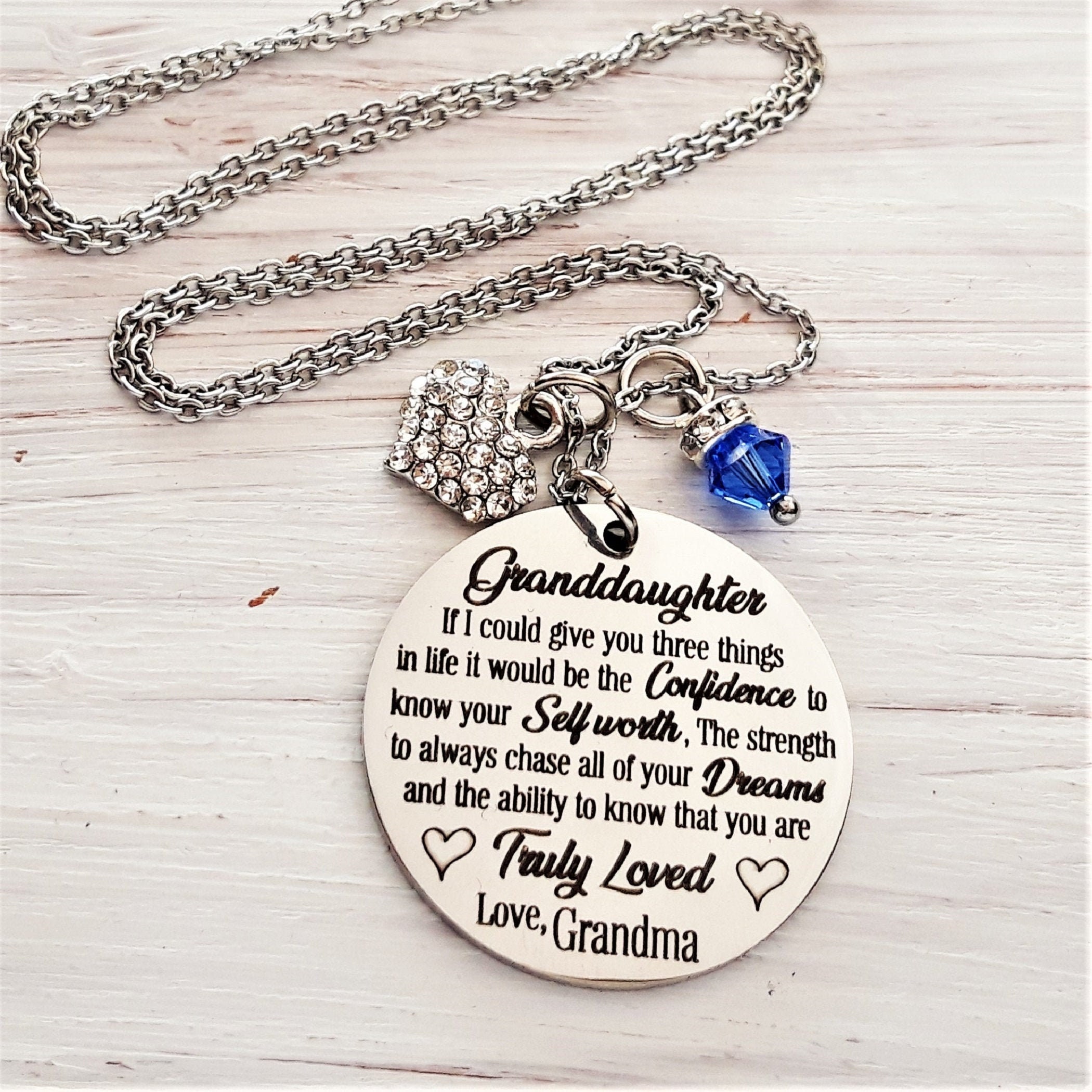 Granddaughter Gift From Grandma Granddaughter Sentimental Etsy granddaughter-gift-from-grandma-granddaughter-sentimental-etsy