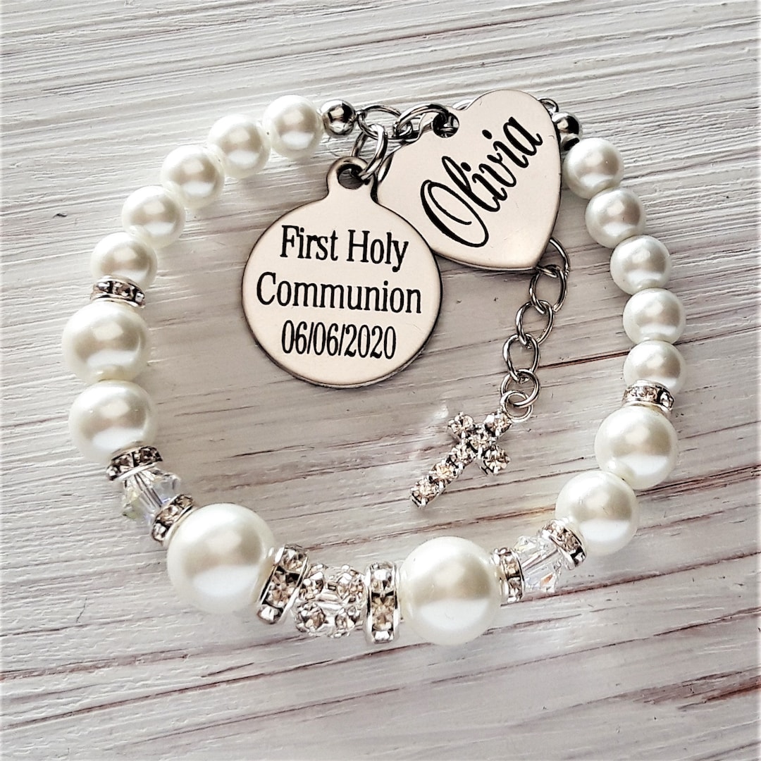 First Holy Communion Gift, Unique Personalized Girls First Communion ...