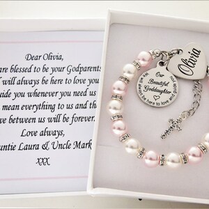 Gift for Goddaughter From Godparents , Goddaughter Baptism Gift ...
