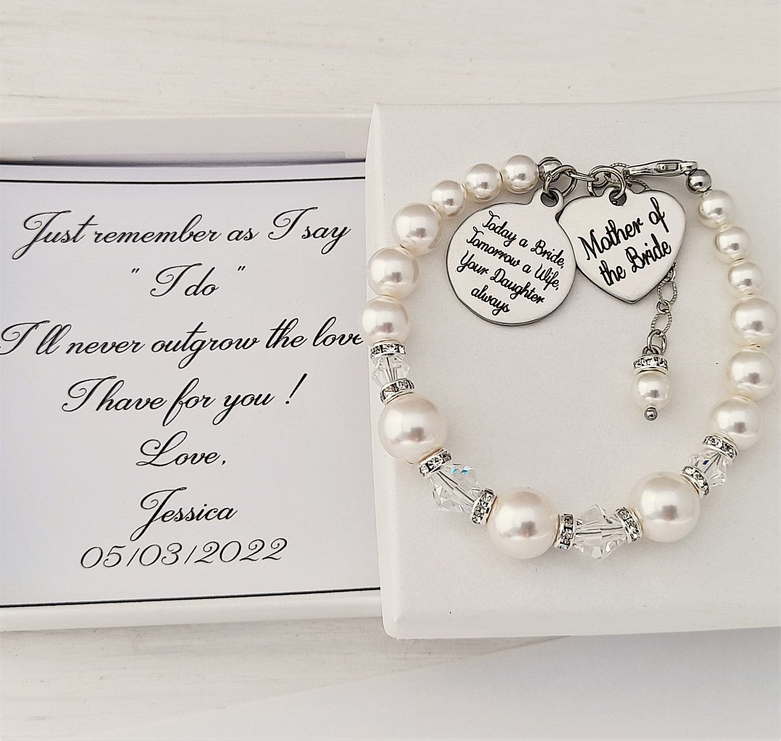Mother of the Bride Wedding Gift From Her Daughter Today a - Etsy