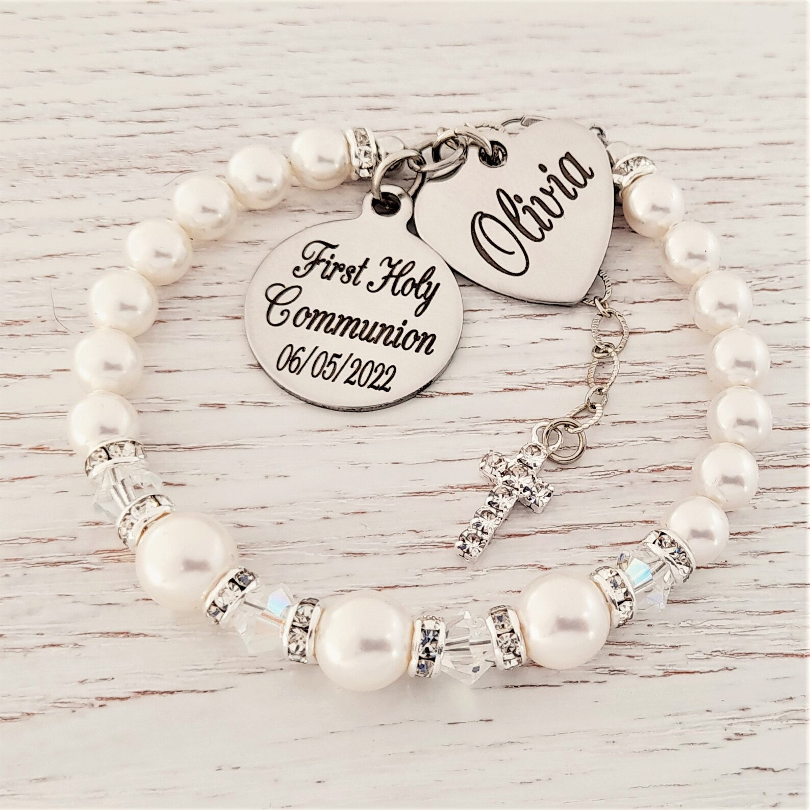 First Communion Gift Communion Gift for a Girl Personalized | Etsy