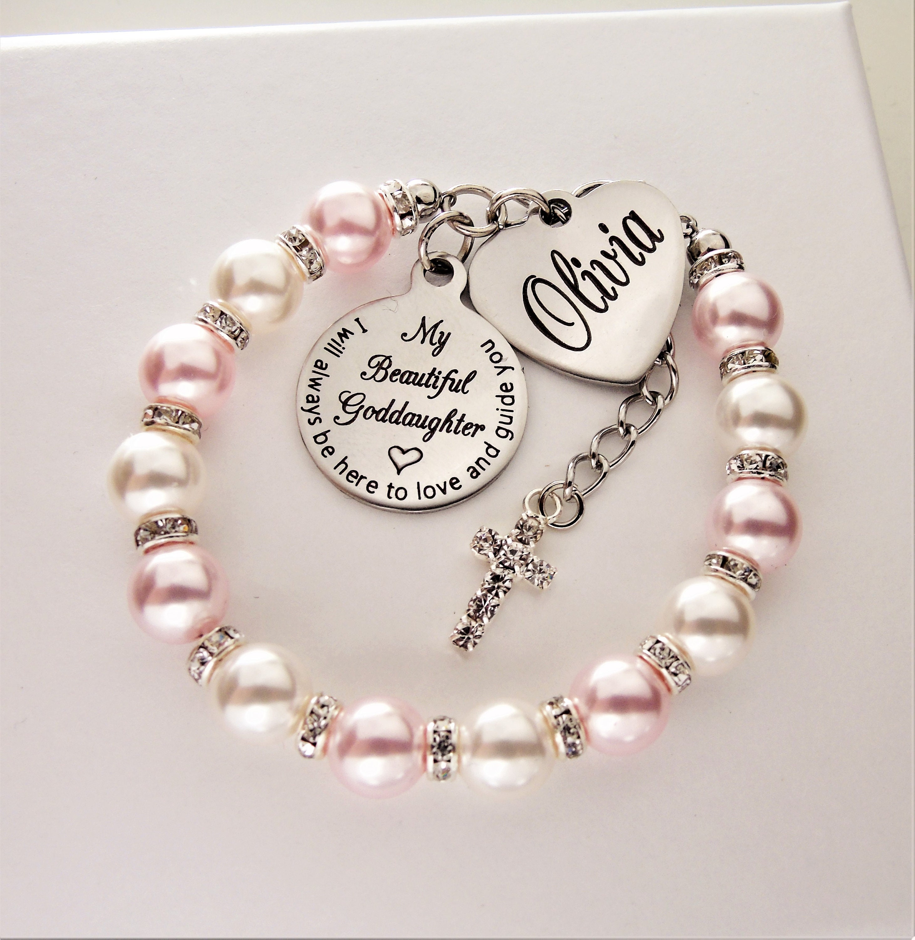 Goddaughter Baptism Gift From Godmother, Gift for Goddaughters Baptism ...