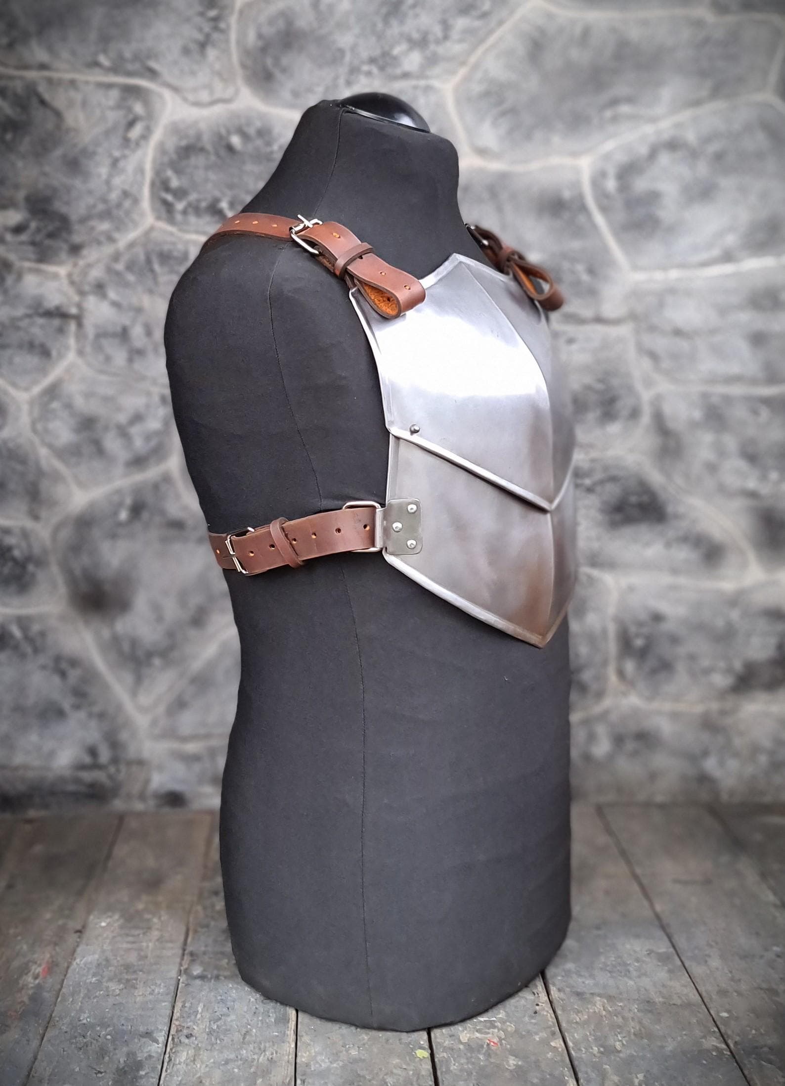 Handmade Steel Fantasy Cuirass: Medieval LARP Body Armor - Etsy
