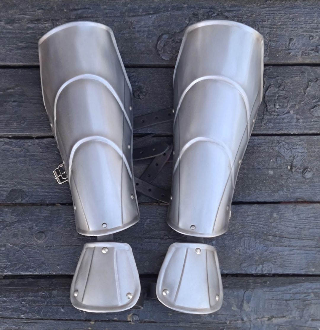 Pair of Bracers, Fantasy Warrior Larp Costume, Cosplay, Steel Bracers ...