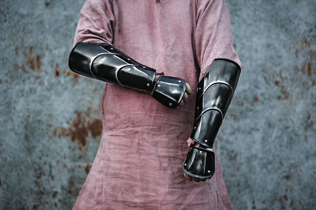 Gothic Bracers, Medieval Knight Armor, Cosplay Arm Protection ...