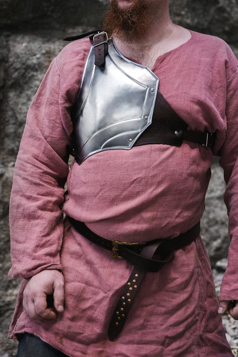 Handmade Steel Gladiator Armor: LARP Cosplay Cuirass & Pauldron - Etsy
