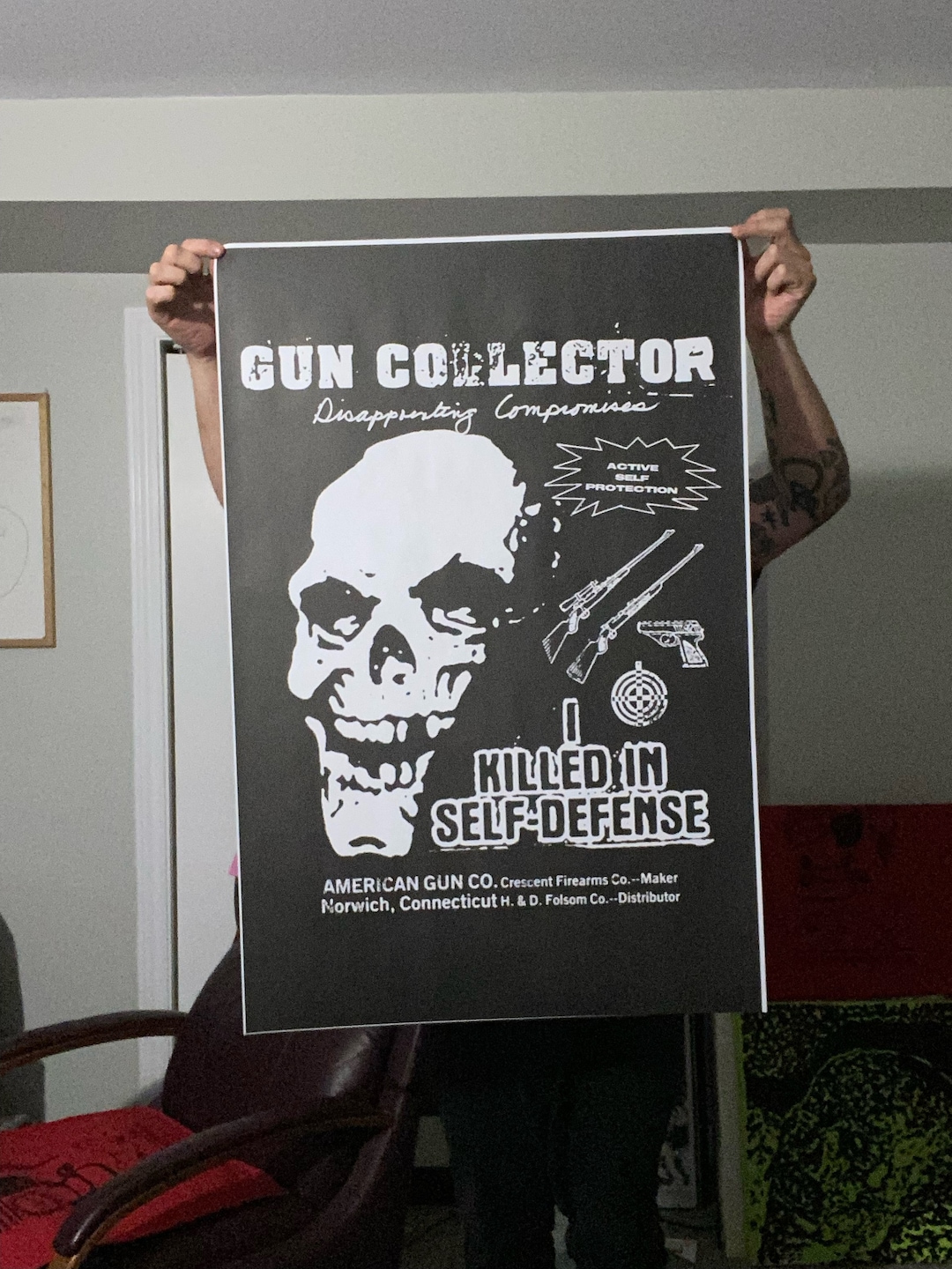 Gun Collector Poster - Etsy