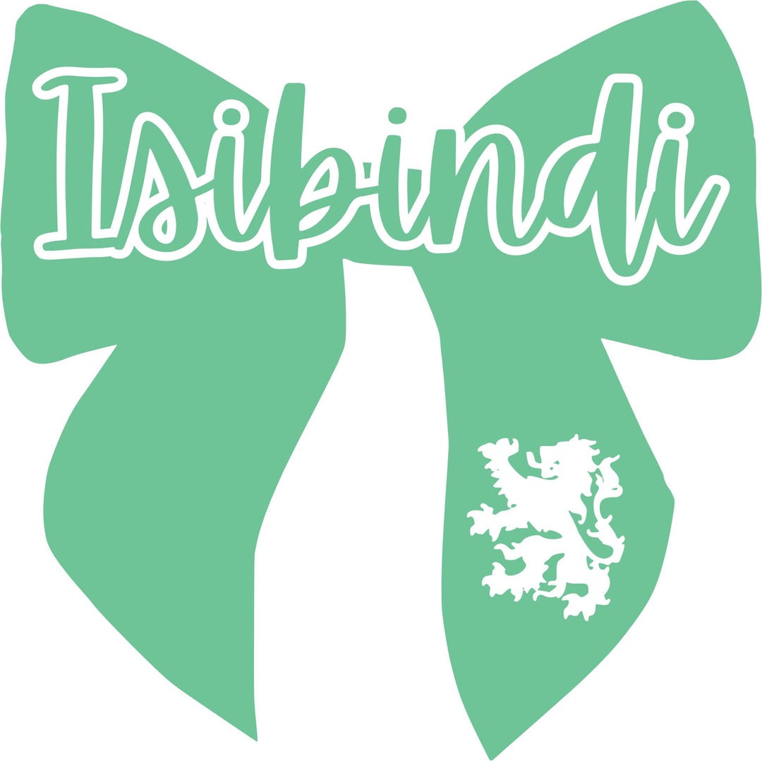 Isibindi Bow House SVG - Etsy