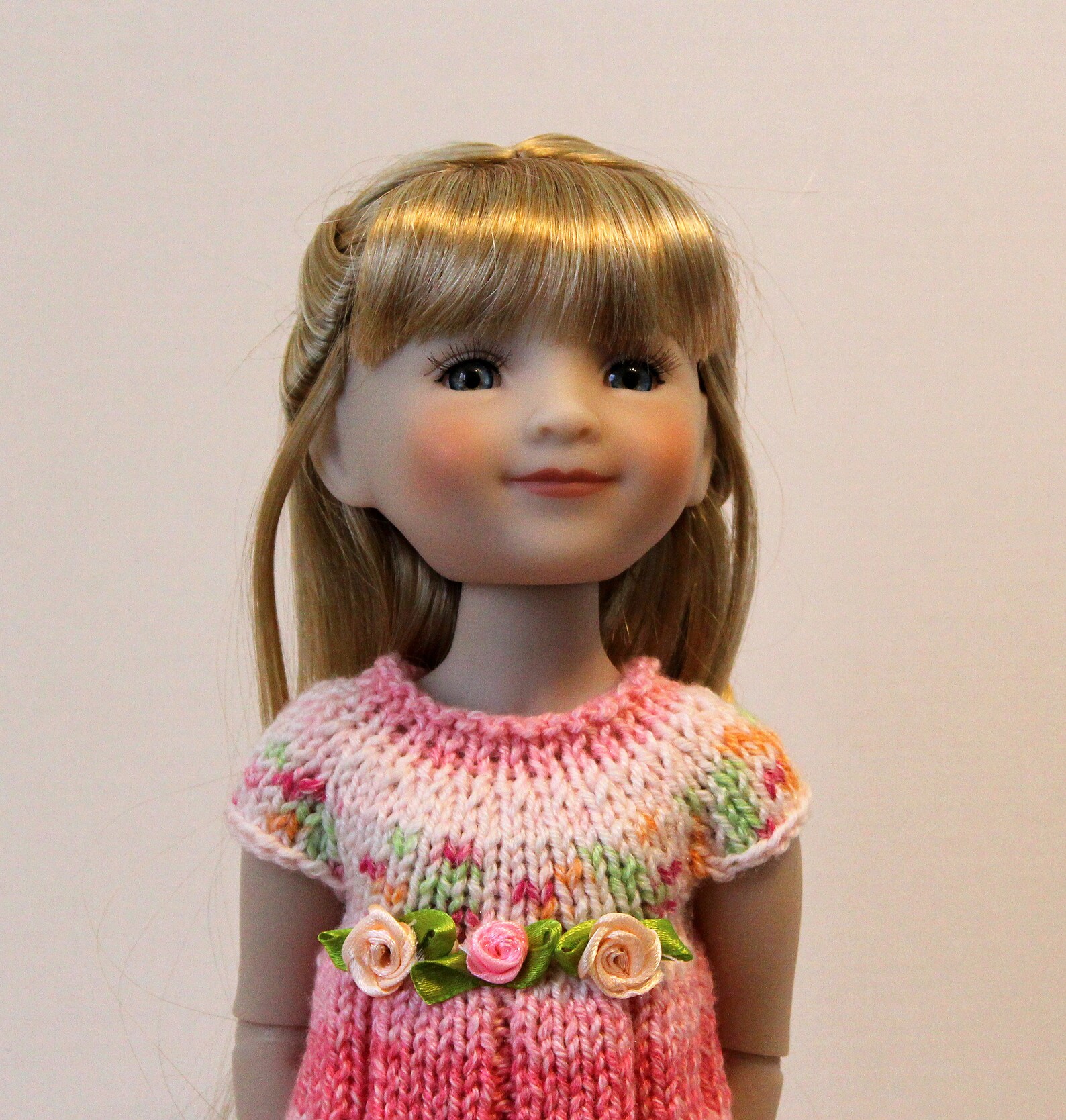 Knitting Pattern for Ruby Red Fashion Friends Dolls (14"). Tutorial for ...