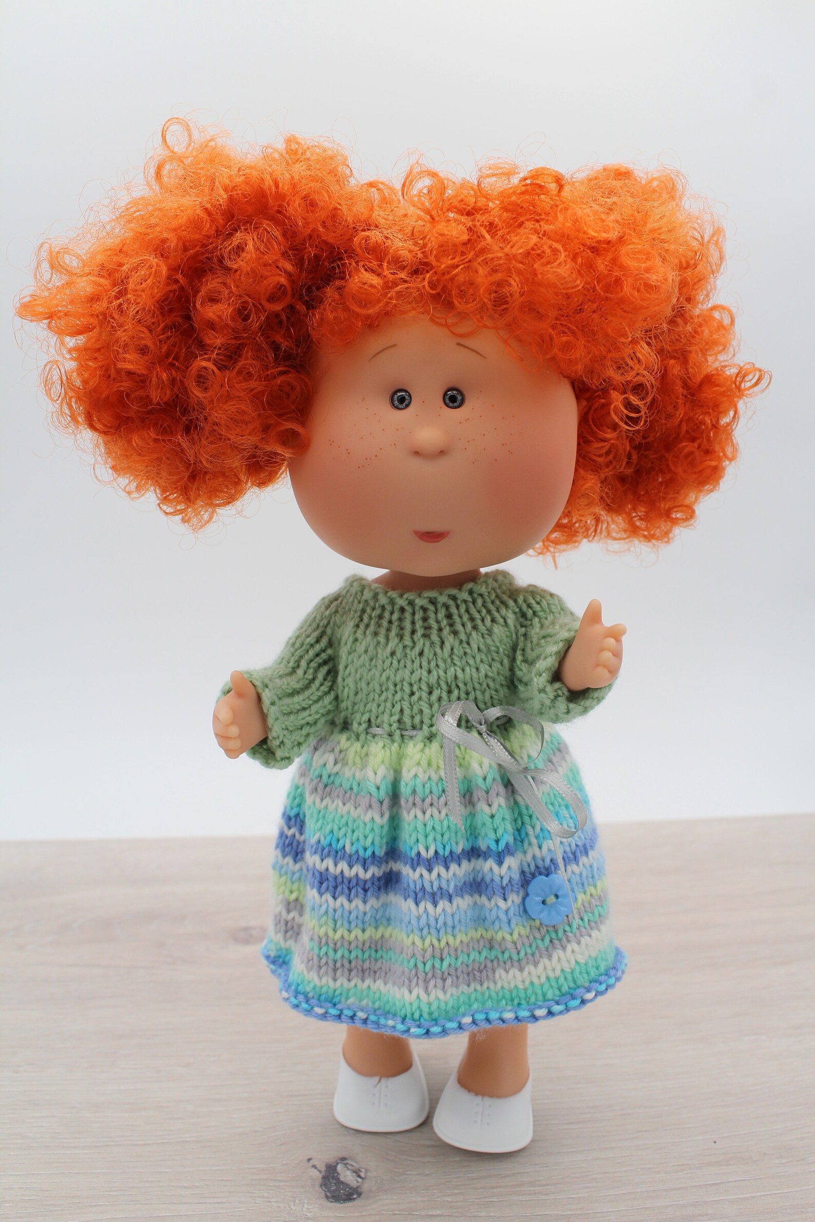 Knitting Patterns for Mia Doll From the Nines D'onil Brand (12"/30cm ...