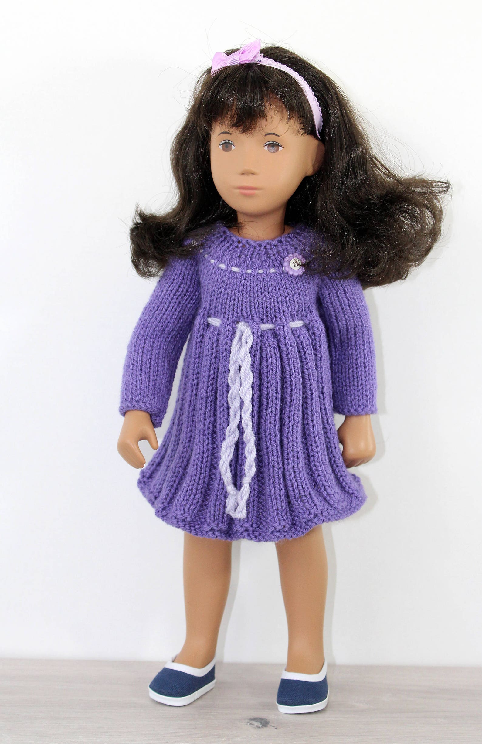 Knitting Pattern for Two Dresses for Sasha Dolls 16 - Etsy UK