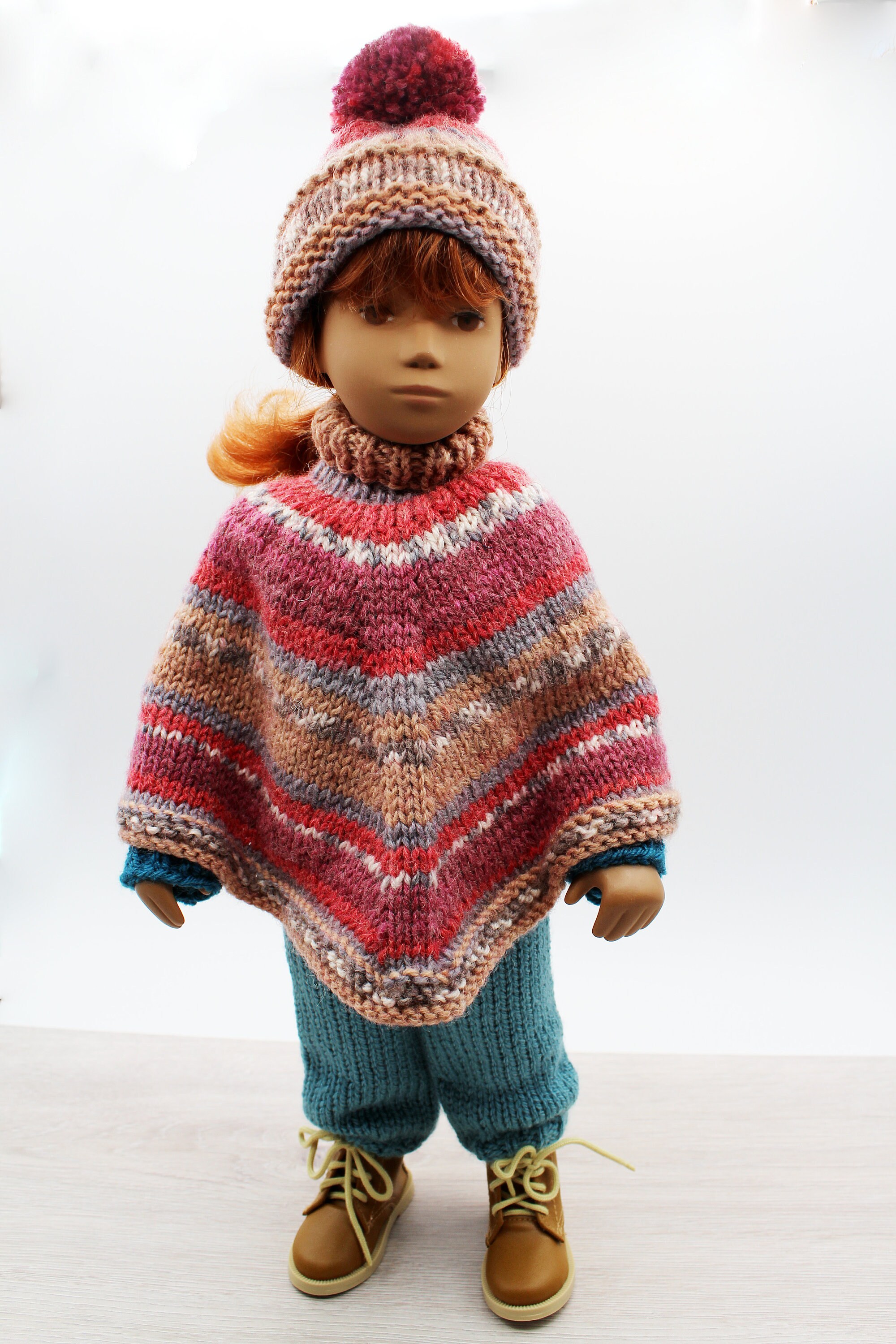 Knitting Pattern for Sasha Dolls (16"- 17"). PDF Knitting Pattern for ...