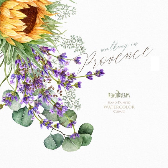 Sunflowers And Lilac