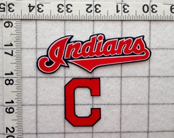 Cleveland Indians Fabric | Etsy
