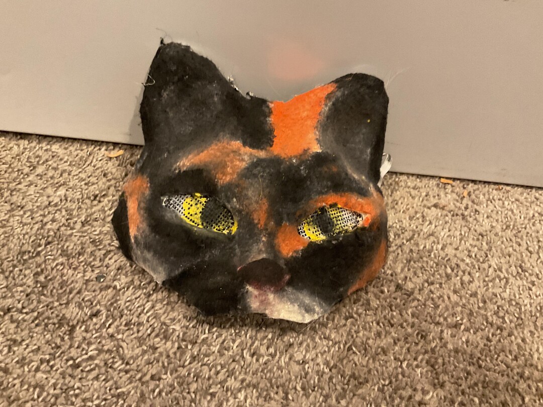 Tortoiseshell Cat Therian Mask - Etsy