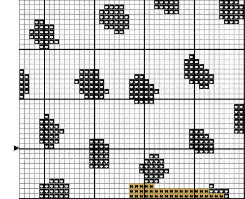 Letter J With Polka Dots Cross Stitch Pattern PDF - Cross Stitch ...