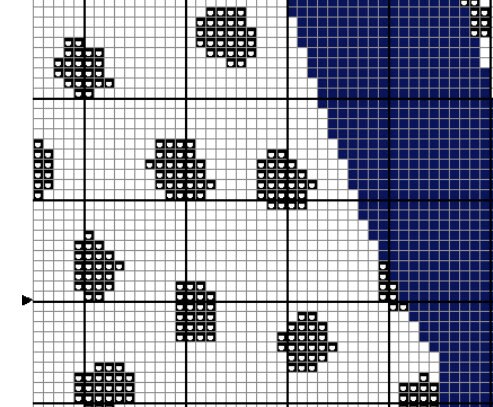 Letter Y With Polka Dots Cross Stitch Pattern PDF - Cross Stitch ...