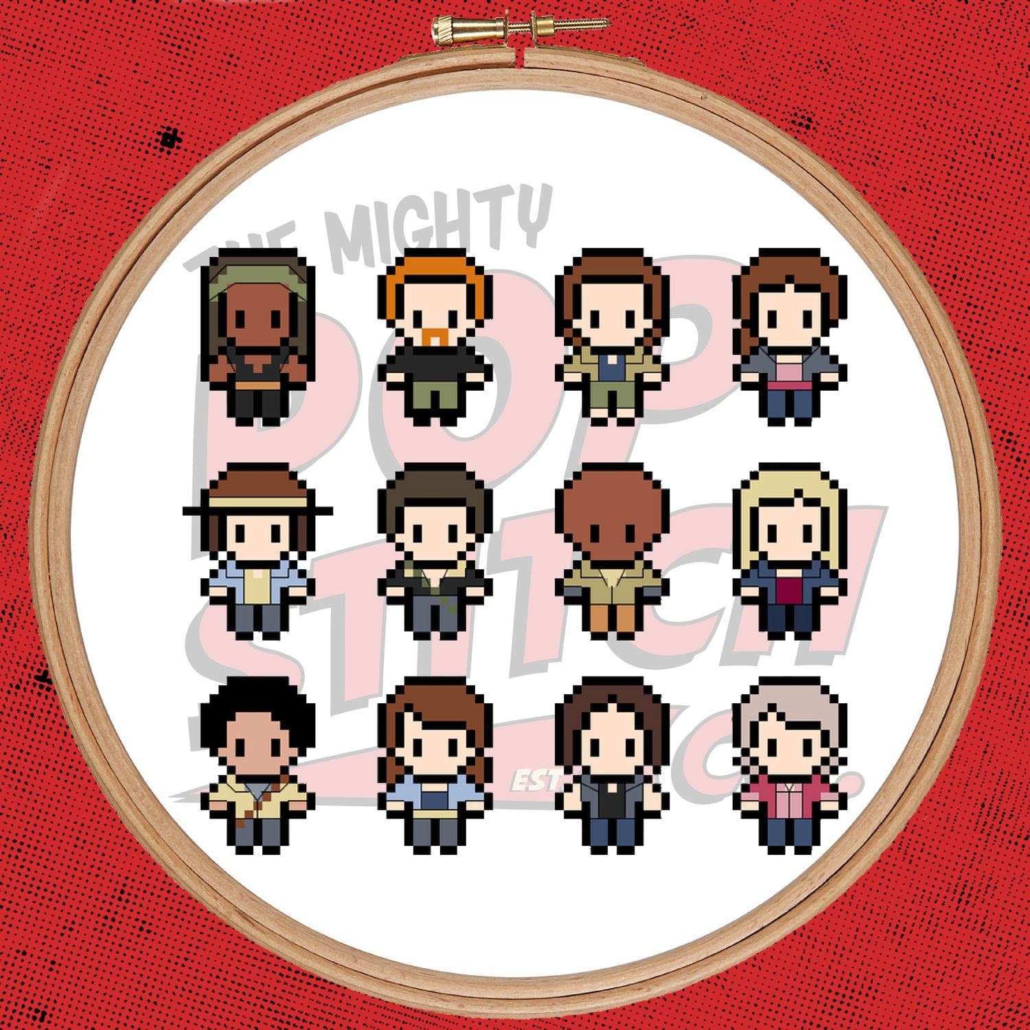 The Walking Dead - Season 6 - Cross Stitch (PATTERN ONLY) - Etsy