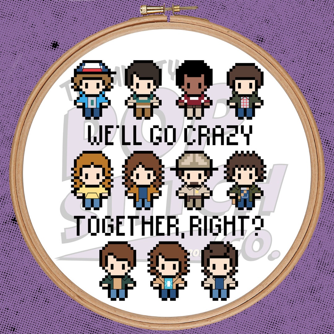 Stranger Things - Series 2 - Cross Stitch (PATTERN ONLY) - Etsy