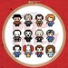 Horror Movie Characters - Cross Stitch (PATTERN ONLY) - Etsy