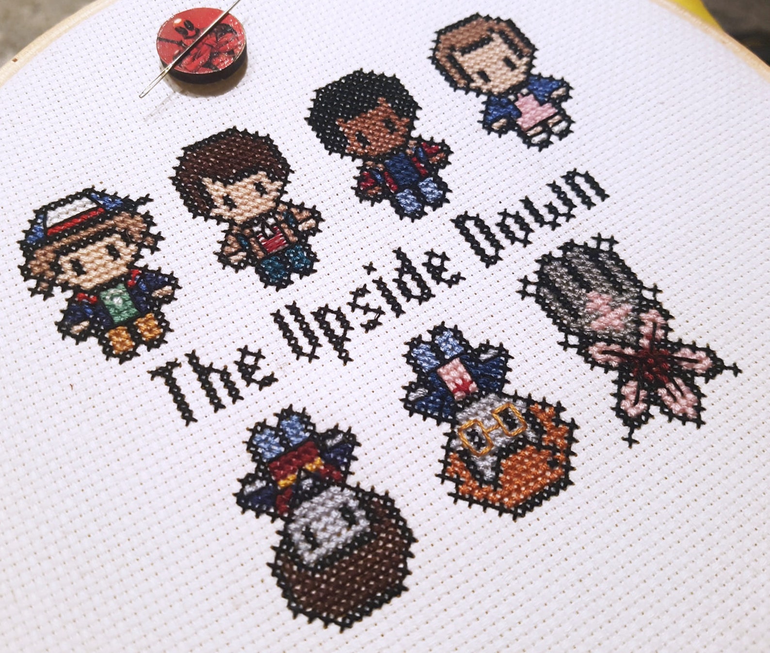 Stranger Things - the Upside Down - Cross Stitch (PATTERN ONLY) - Etsy UK
