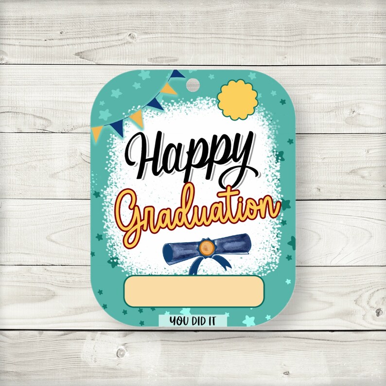 Tassel Worth the Hassle Graduation Money Card - Etsy