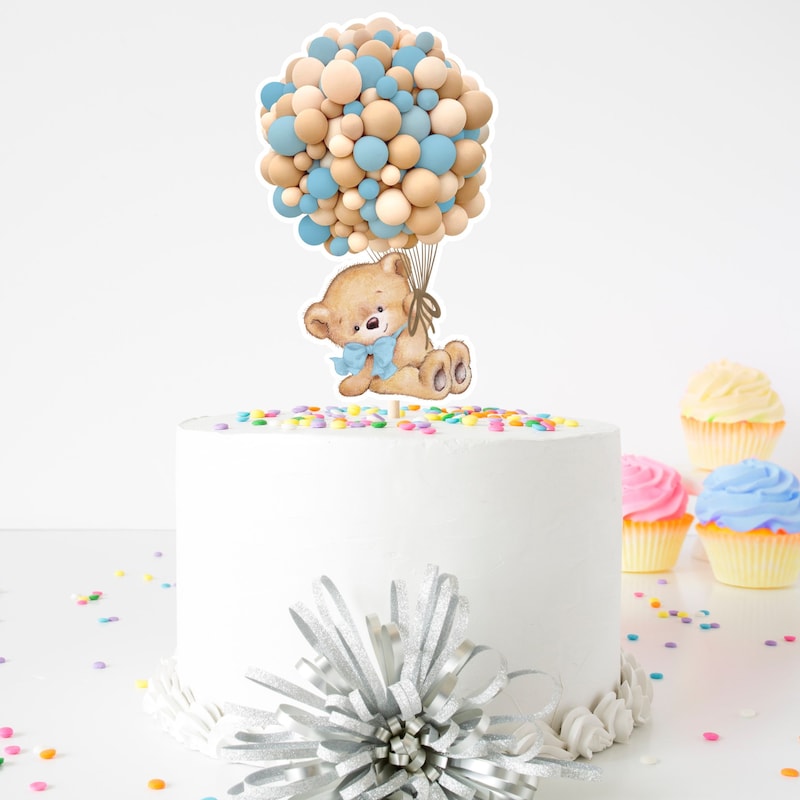Bear Cake Topper - Etsy