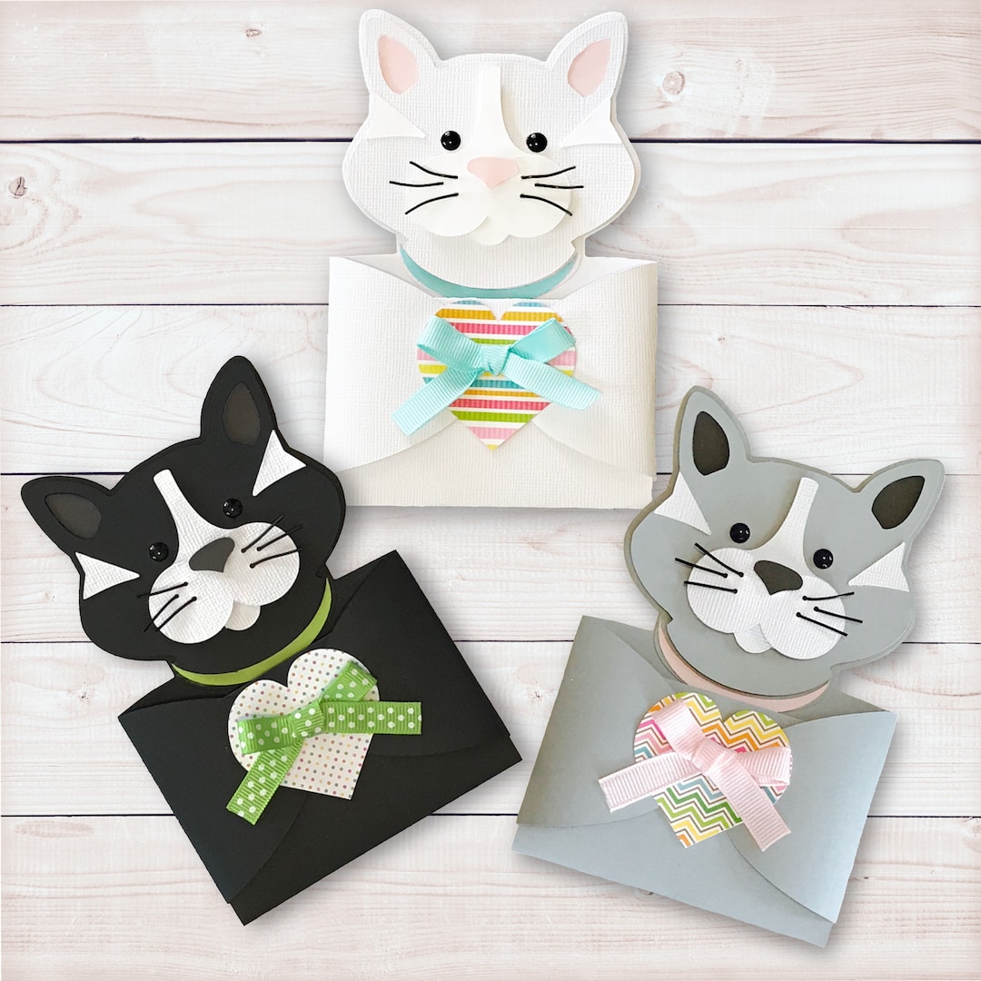 Cat Gift Card Holder|Cat Dad Gift|Cat Lover Gift|Cat Lover|Cat Money ...