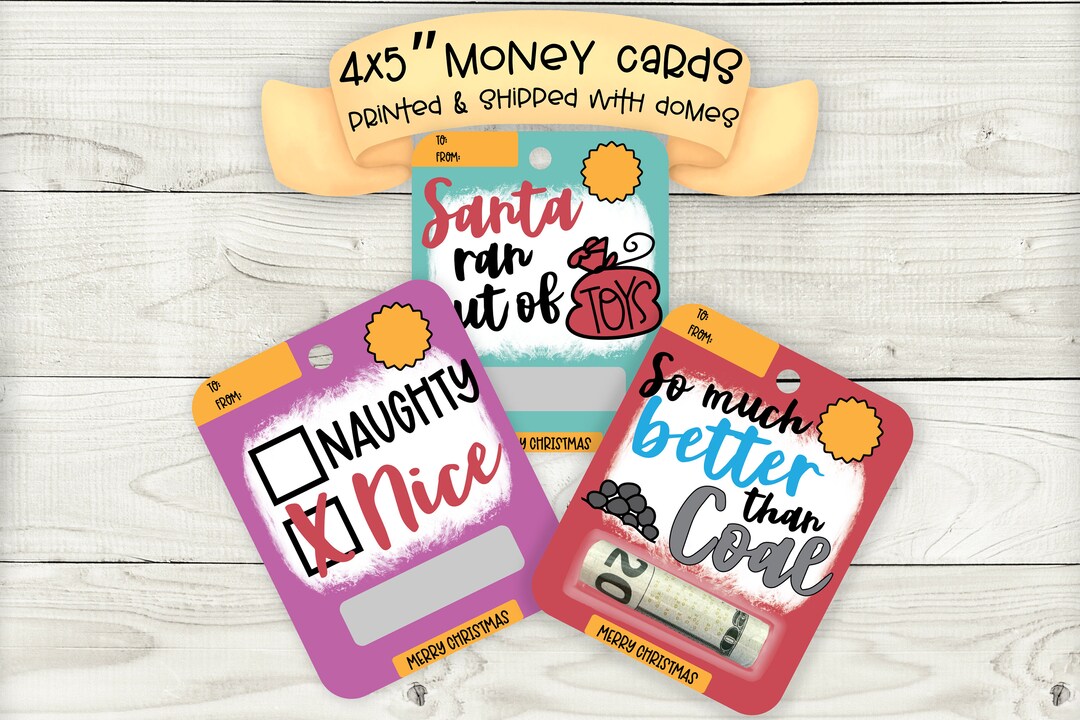 Funny Christmas Money Card Holders - Etsy