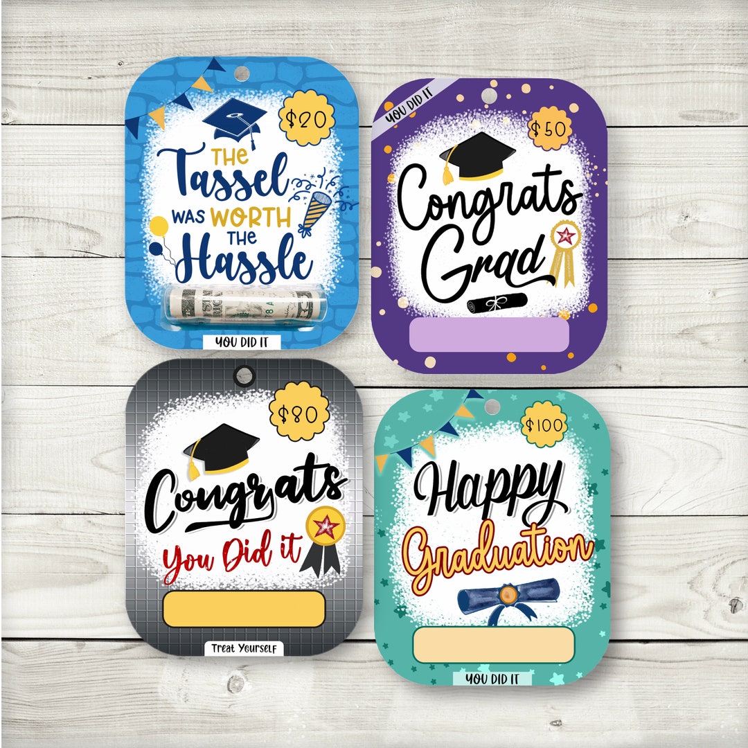 Tassel Worth the Hassle Graduation Money Card Holders|graduation Cash ...