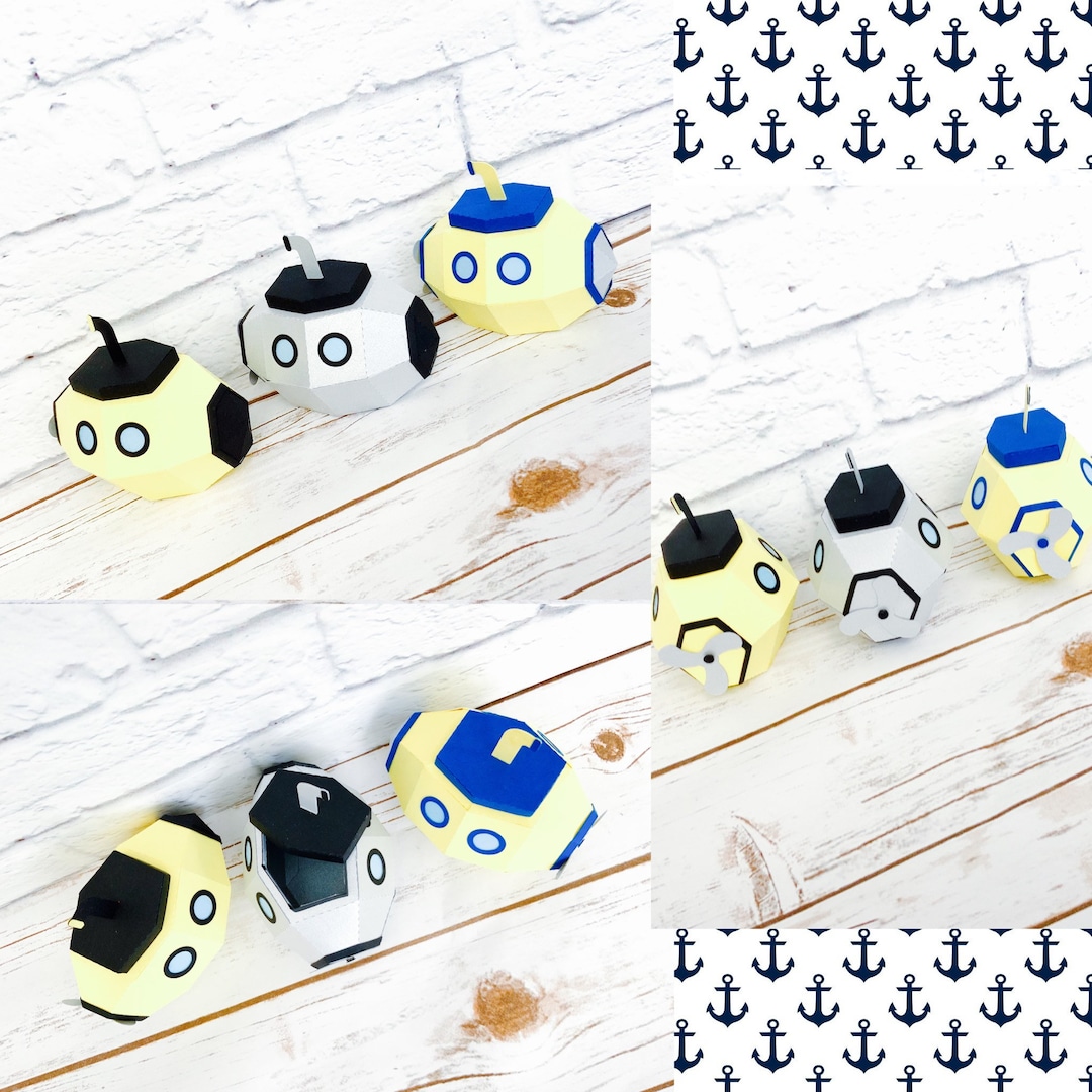 Submarine Party Box: Nautical Favor Container - Etsy