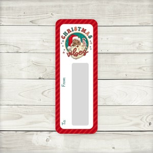 Black Santa Mini Money Holders – Christmas Cash Cards for Stocking ...