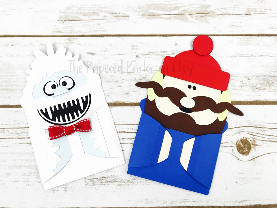 Yeti Gift Card Holder/yeti Gift Card/winter Gift Card Holder/winter ...