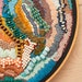 Large Embroidery Art, Modern Embroidery, Embroidery Hoop Art - Etsy