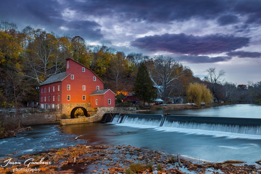 Red Mill Museum, Clinton New Jersey | Country Art | Wall Art | Home ...