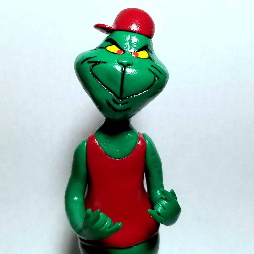 Straight Outta Whoville Gangsta Grinch Custom Figurine - Etsy