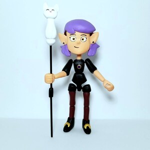 The Owl House - Handmade Custom Action Figures Luz, Amity, and King ...