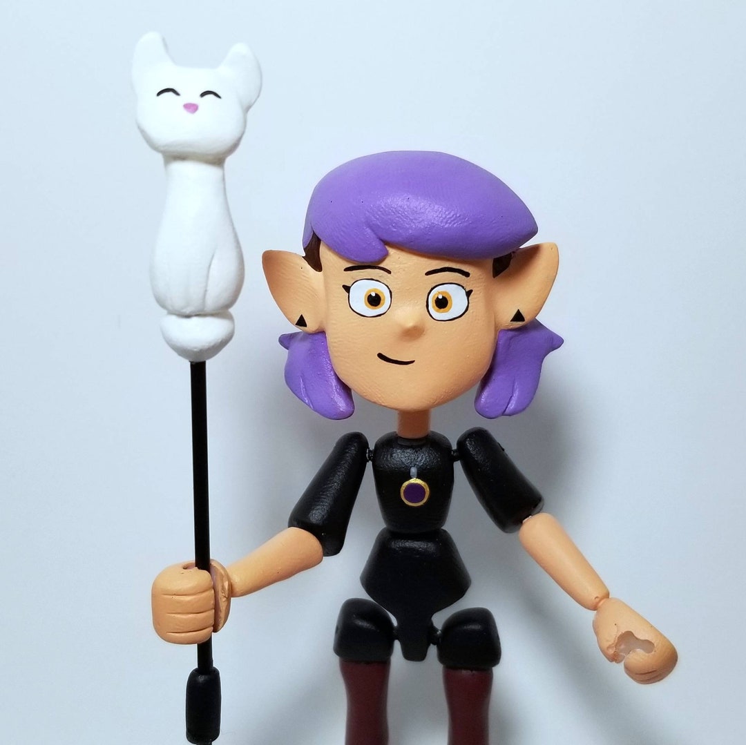 The Owl House - Amity Blight Custom Handmade Action Figure - Etsy