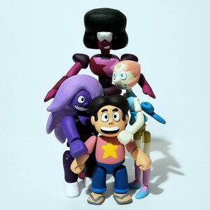 Custom Handmade Steven Universe Resin 4-pack Action Figures - Etsy