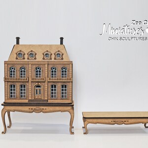 Miniature Scale 1:144 ( Sloan Mansion ) Mini House Doll House - Etsy